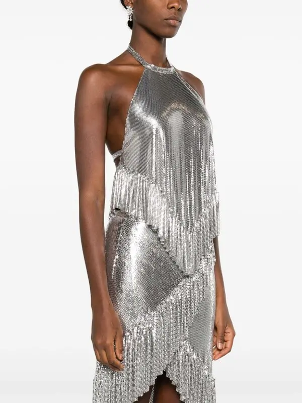 Rabanne Chainmail Halterneck Top