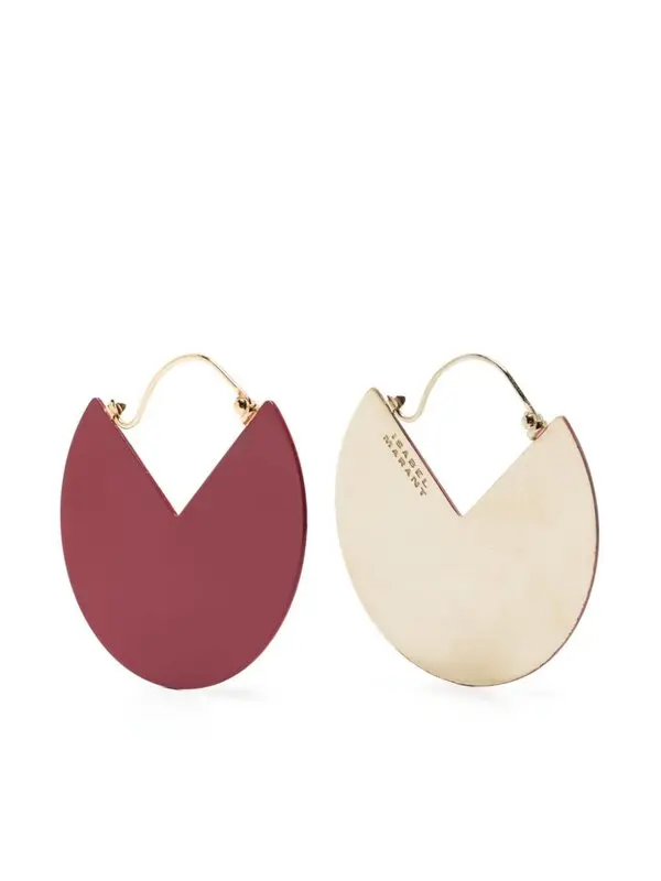 Isabel Marant 90º Drop Earrings - Gold