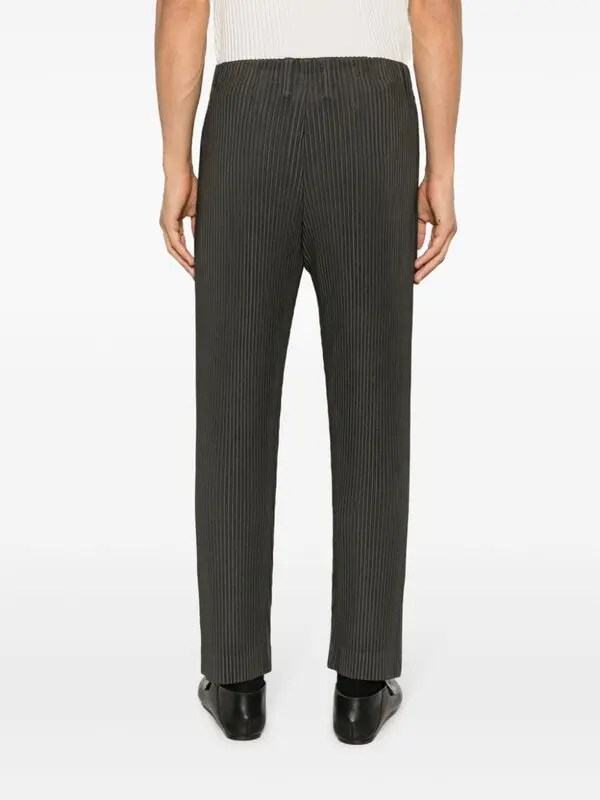 Issey Miyake Pleated Straight-leg Trousers