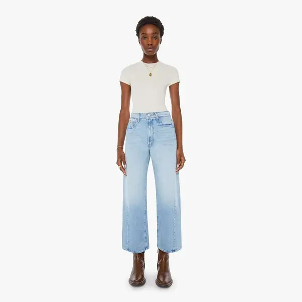 MOTHER The Half-pipe Ankle Jeans - Blue