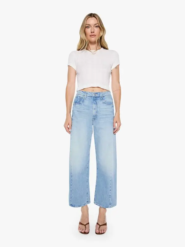 MOTHER The Half-pipe Ankle Jeans - Blue