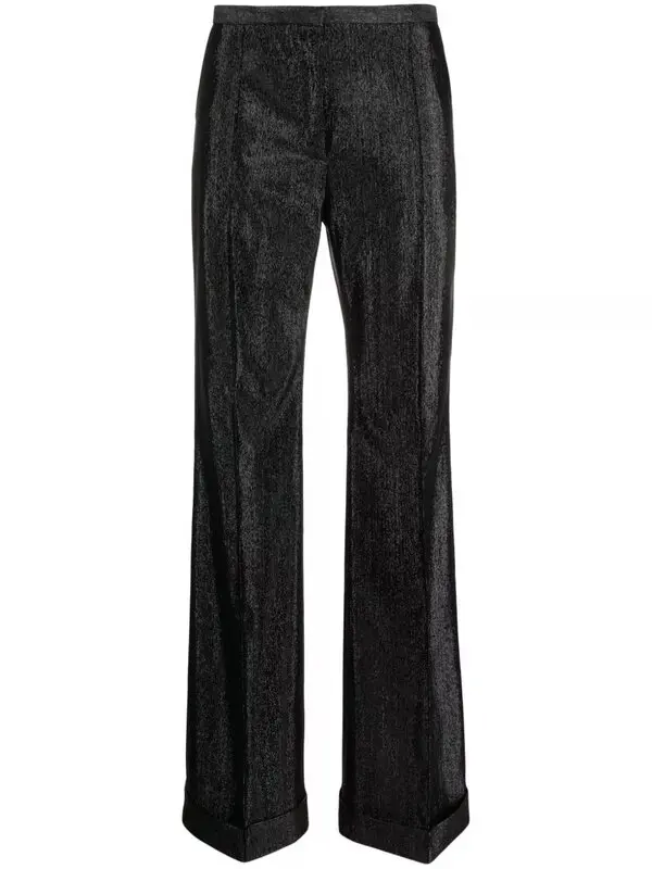 Philosophy Di Lorenzo Serafini Metallic-effect Straight-leg Trousers
