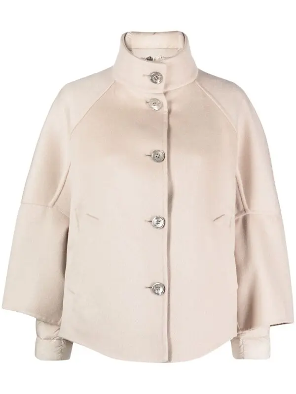 MOORER Lenie-czi Layered Pea Coat