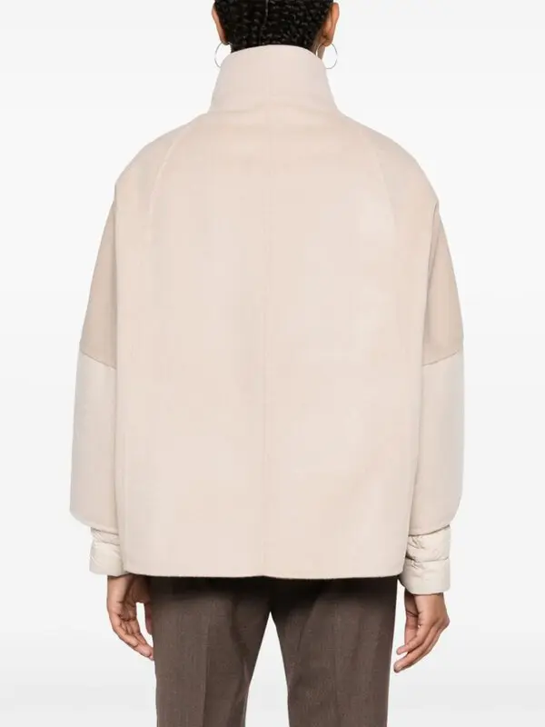 MOORER Lenie-czi Layered Pea Coat