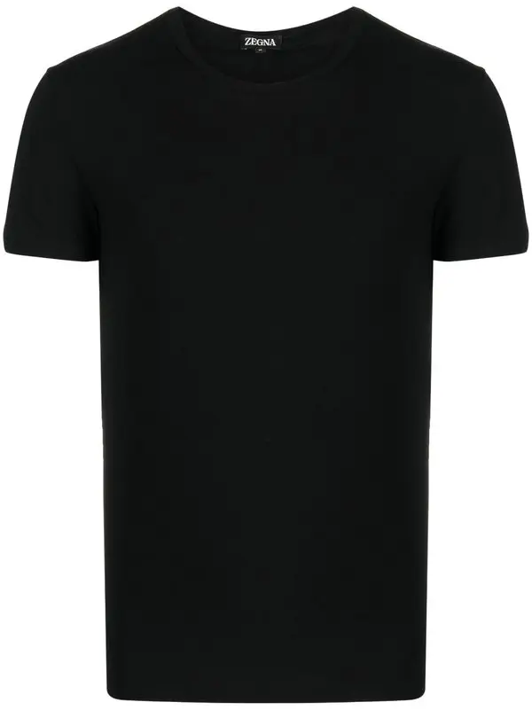 Zegna Short-sleeved Stretch-cotton T-shirt