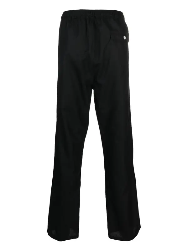 SOULLAND Straight-leg Wool Trousers