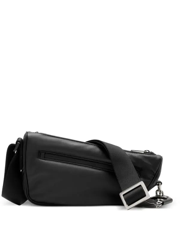 Burberry Shield Zipped Crossbody Bag - Black