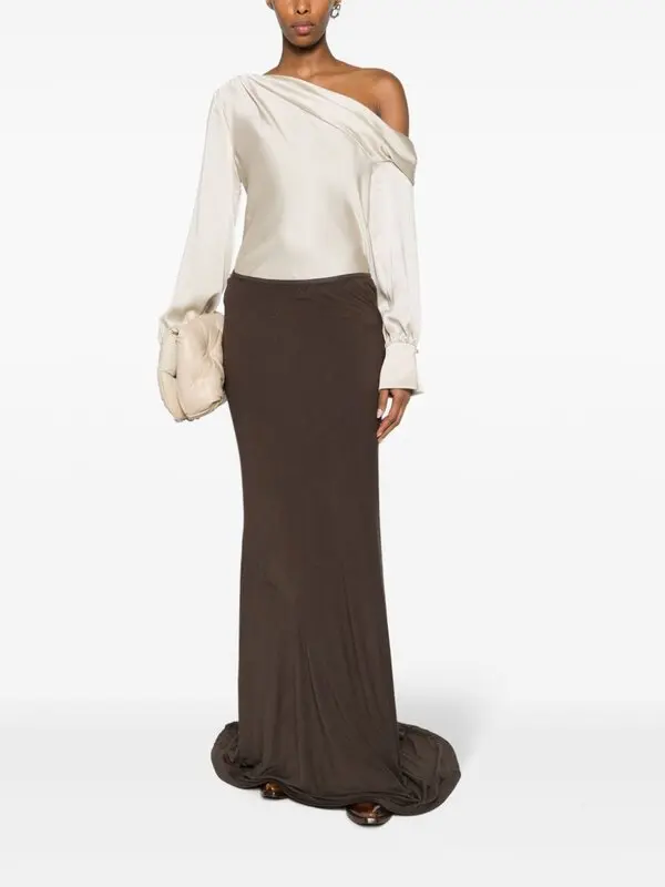 Simkhai Alice One-shoulder Top - Neutrals