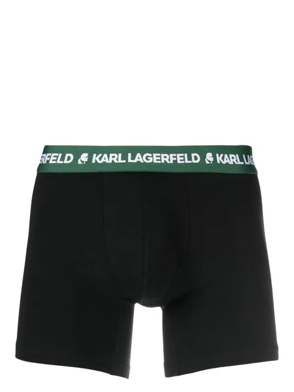 Karl Lagerfeld Logo-waistband Boxers
