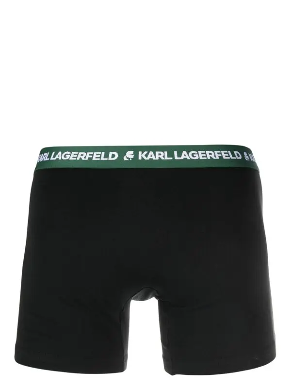 Karl Lagerfeld Logo-waistband Boxers