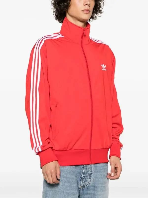 Adidas Firebird Trefoil-logo Jacket - Red