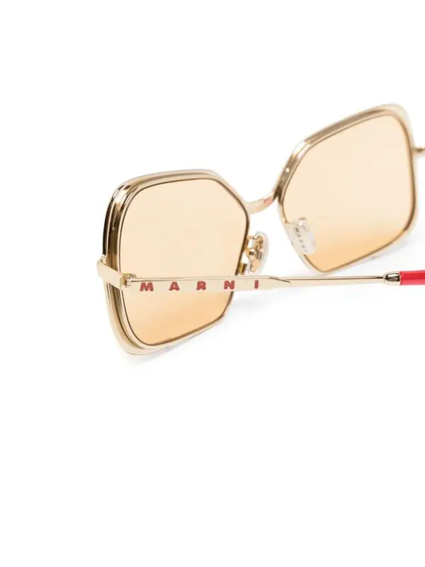Marni Unila Square-frame Sunglasses
