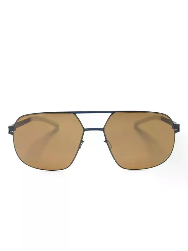 Mykita Angus Pilot-frame Sunglasses - Grey