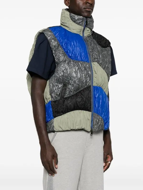 ADER ERROR Colour-block Down Gilet