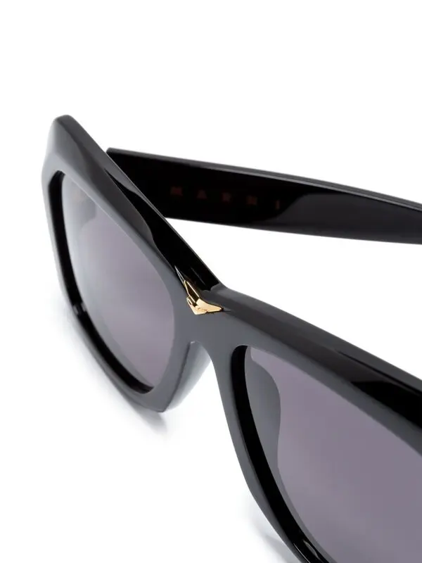 Marni Oversized-frame Tinted Sunglasses - Black