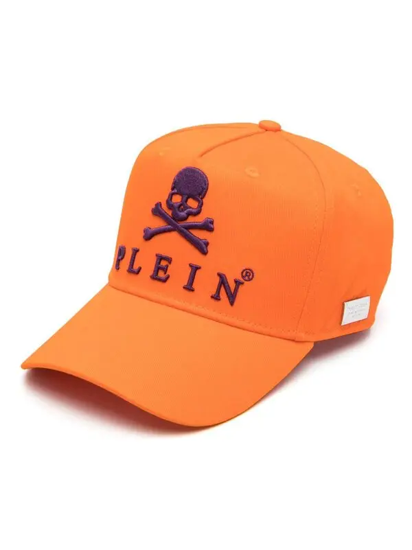 Philipp Plein Skull & Bones Baseball Cap