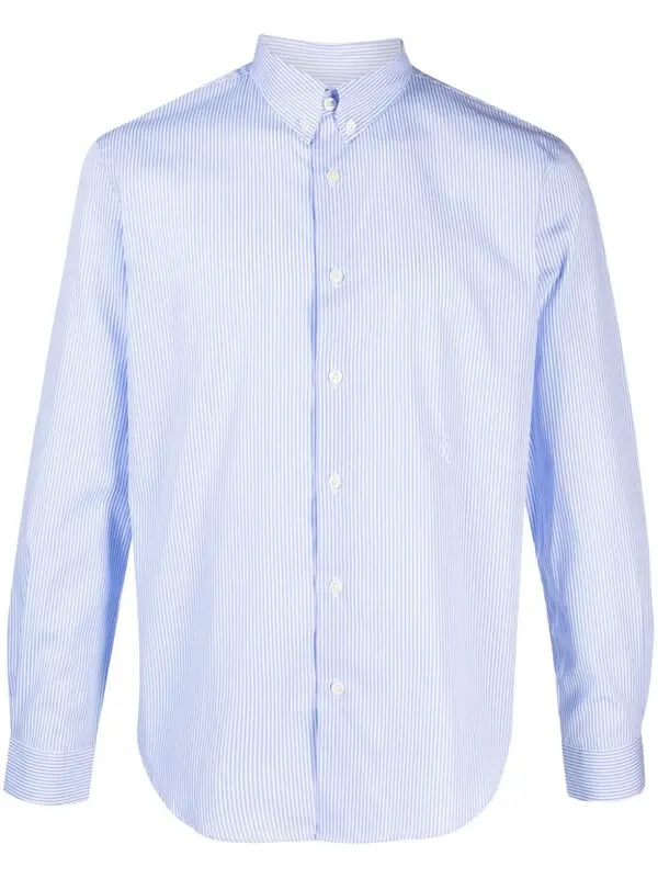 SPORTY & RICH Src Striped Cotton Shirt