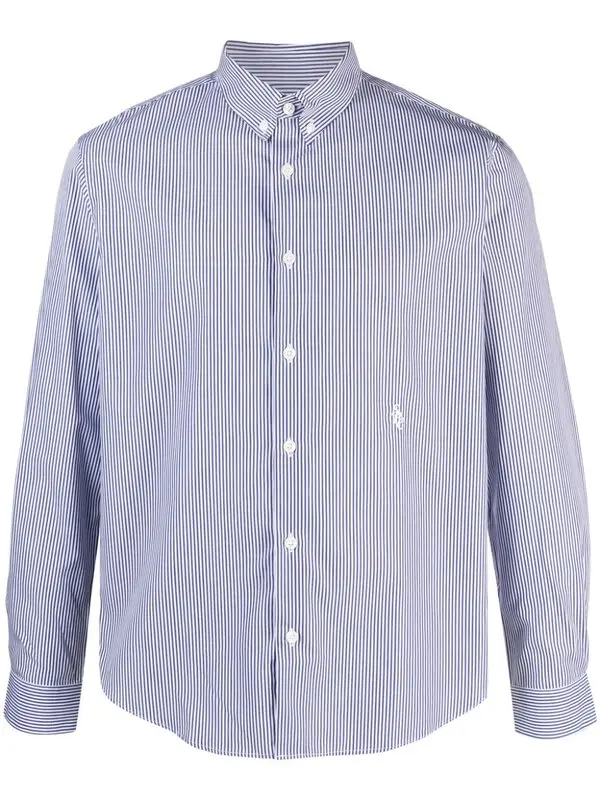 SPORTY & RICH Src Striped Shirt