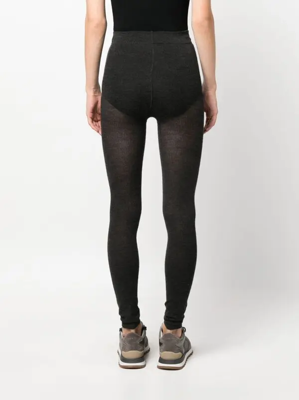 Brunello Cucinelli Sheer Cashmere-blend Leggings