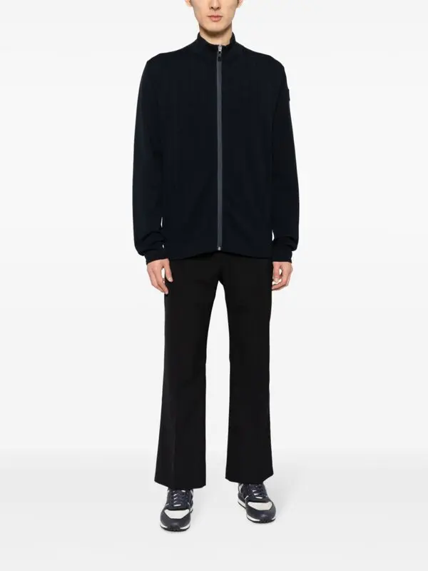 BOSS Zardin Zip-up Cardigan