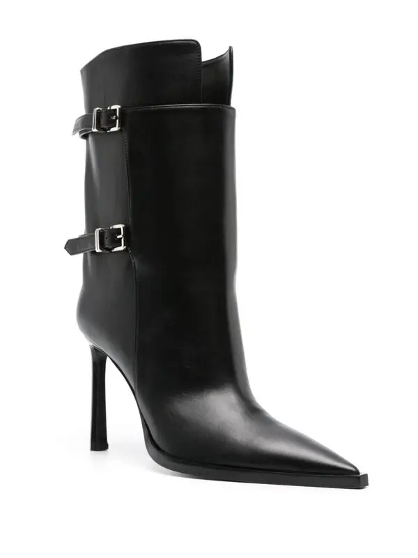SERGIO ROSSI Sr Thalestris 95mm Leather Boots