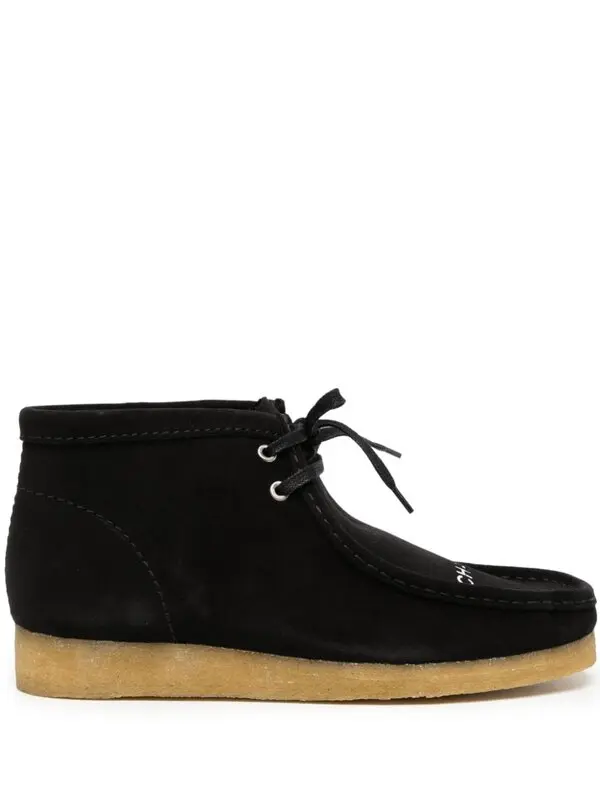 Clarks X Undercover Wallaby Suede Boots - Black