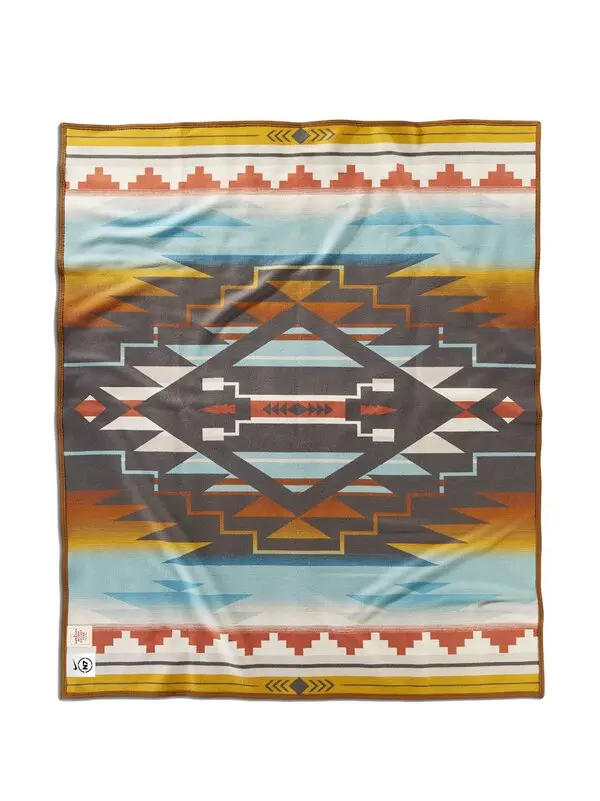 Pendleton X Nike Geometric-print Blanket