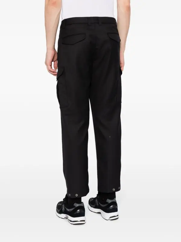 BOSS Mid-rise Tapered-leg Trousers