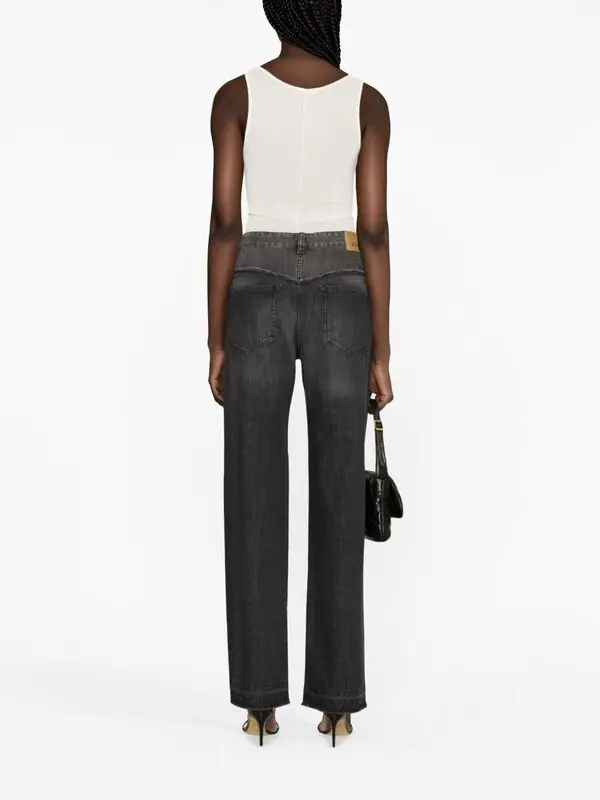 Isabel Marant Étoile Noemie Straight-leg Jeans - Black