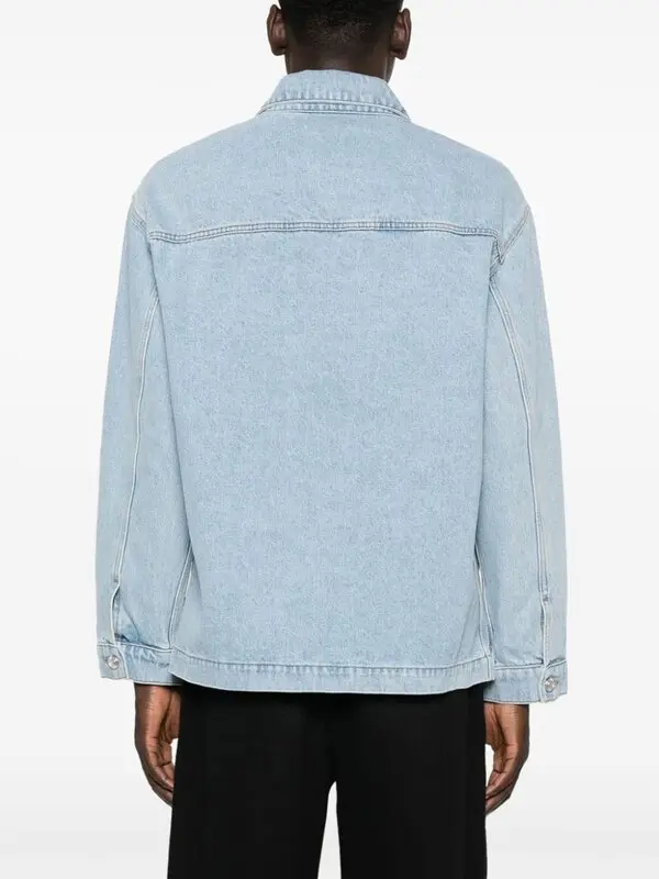Gcds Graffiti-print Denim Jacket