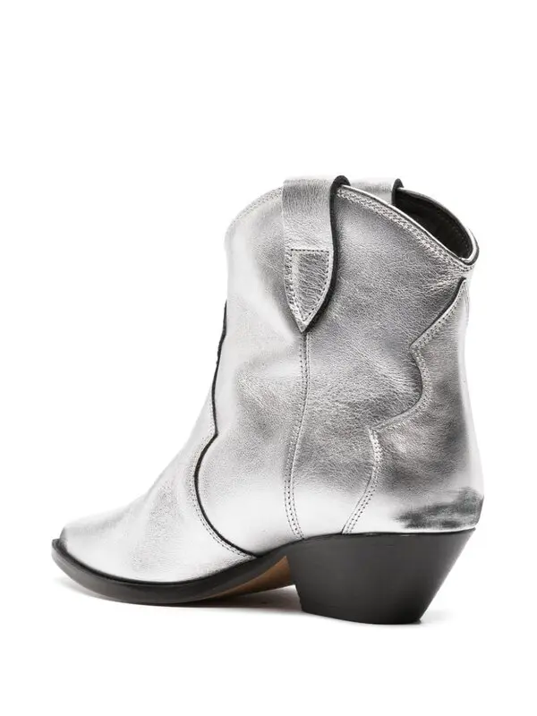 Isabel Marant Étoile Dewina Ankle Boots - Silver