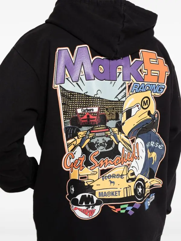 MARKET Racing Cotton Hoodie