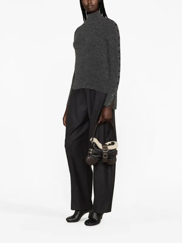 Isabel Marant Étoile Malo Convertible Knitted Jumper - Grey
