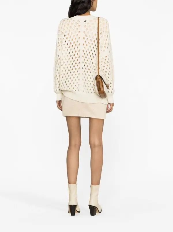 Isabel Marant Étoile Tane Crochet Wool-blend Jumper
