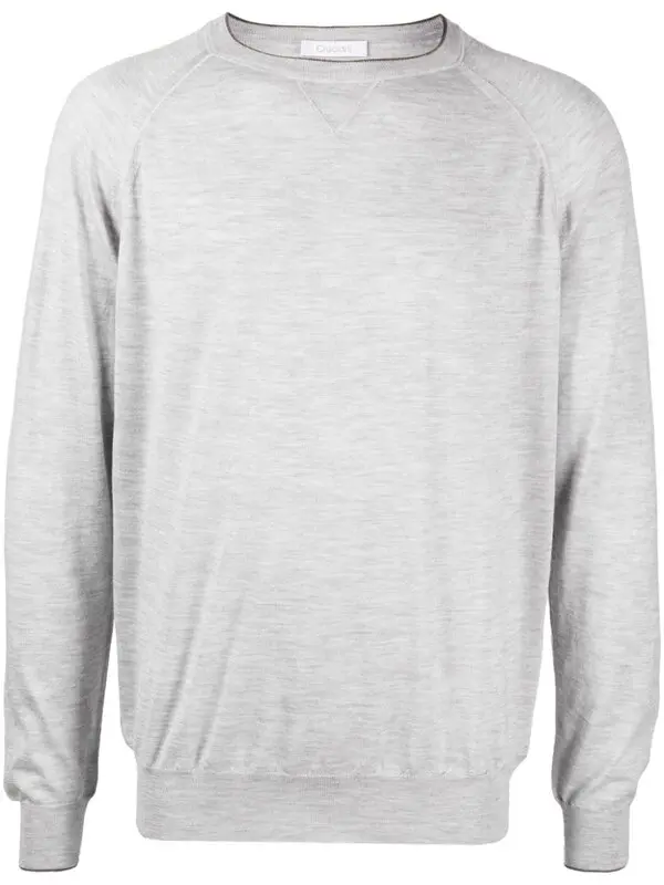 CRUCIANI Piped-trim Crew-neck Jumper