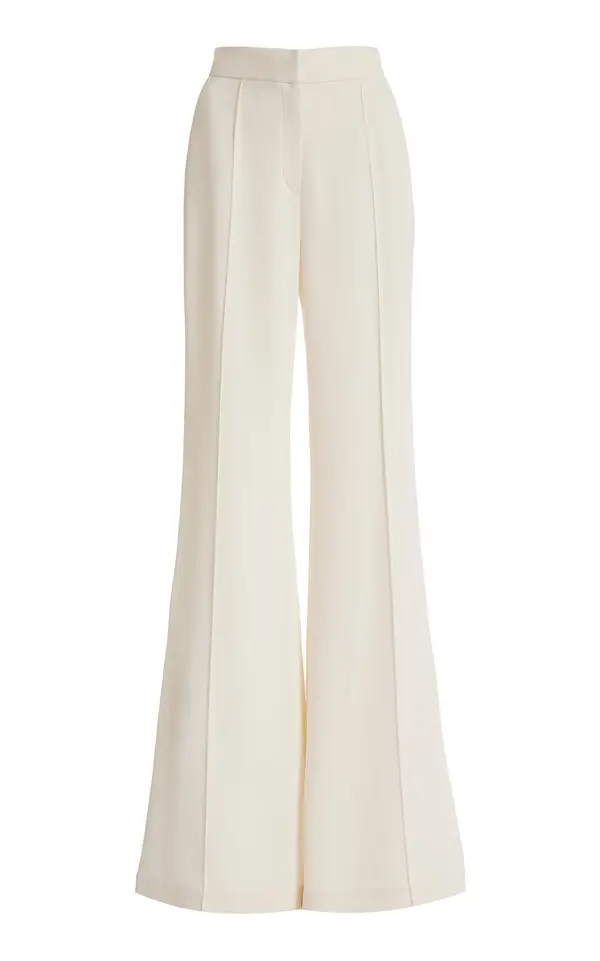 Elie Saab High-rise Cady Wide-leg Pants Fr 36 Only