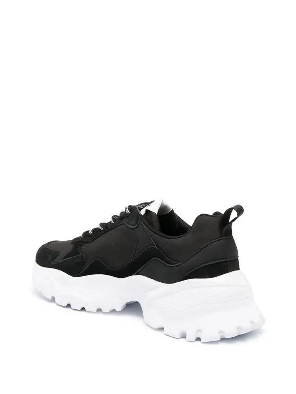 Just Cavalli Logo-print Lace-up Sneakers - Black