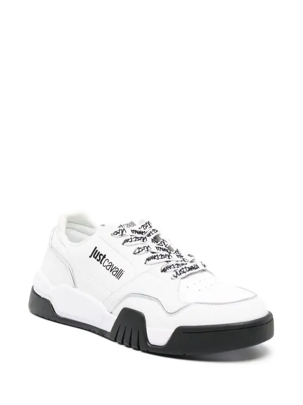 Just Cavalli Logo-print Lace-up Sneakers