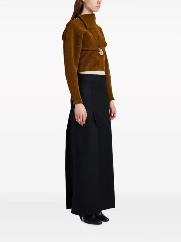 Proenza Schouler Asymmetric-neck Bouclé Jumper