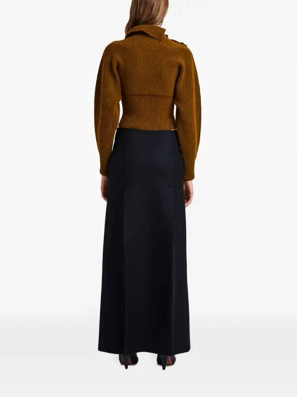 Proenza Schouler Asymmetric-neck Bouclé Jumper