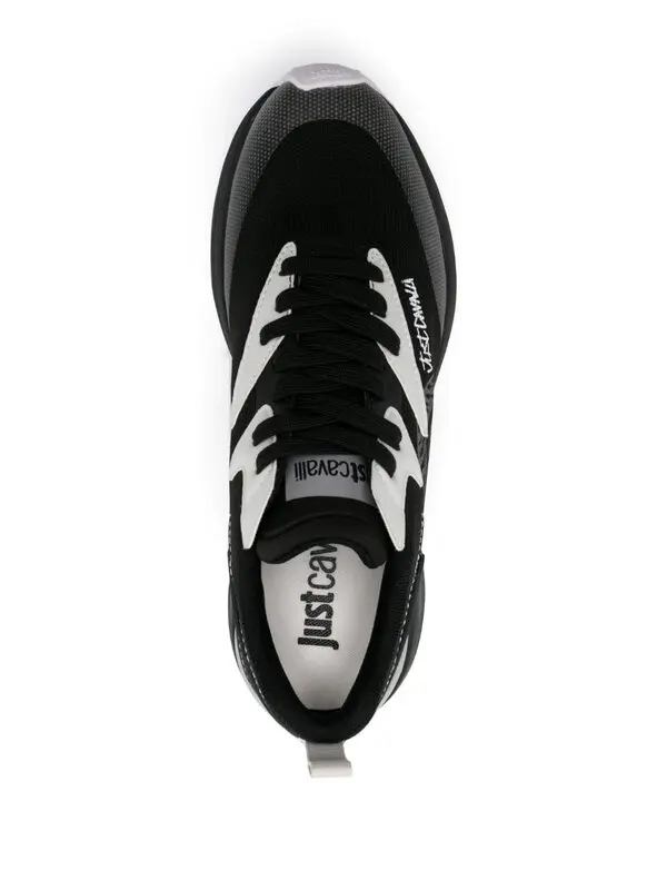 Just Cavalli Panelled Lace-up Sneakers