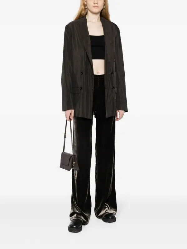 Le Kasha High-waisted Flared Trousers