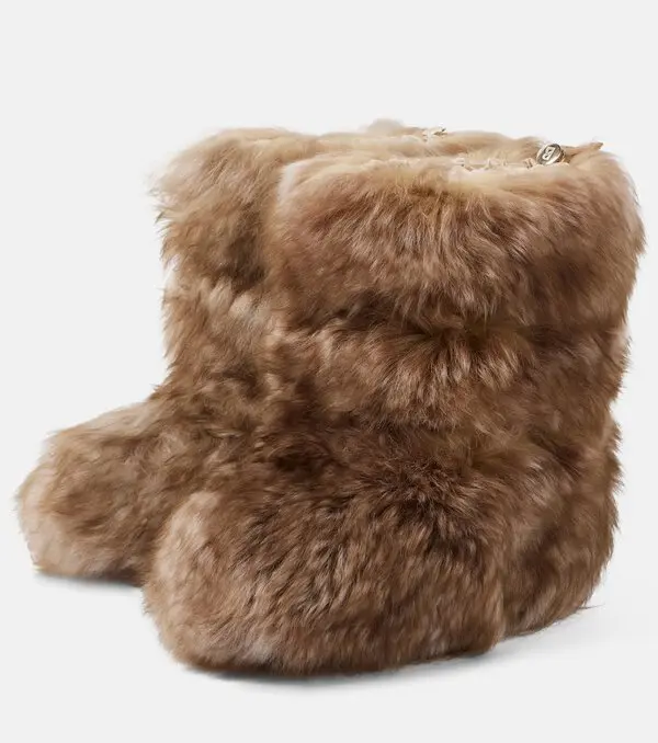 Bogner Les Arcs Shearling Boots - Brown