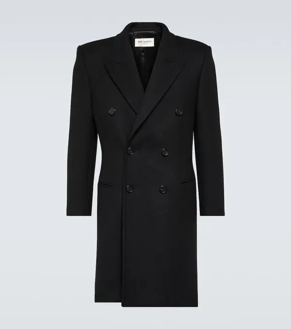 Saint Laurent Wool Coat