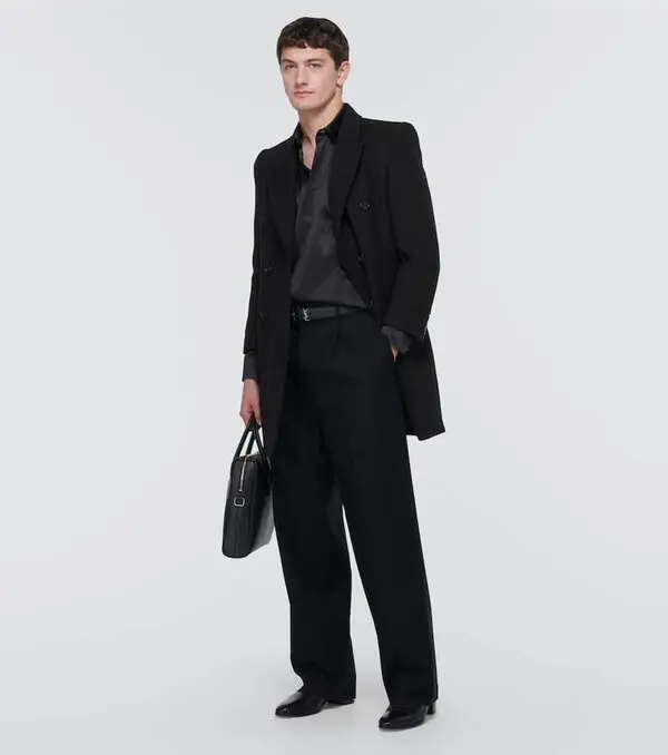 Saint Laurent Wool Coat