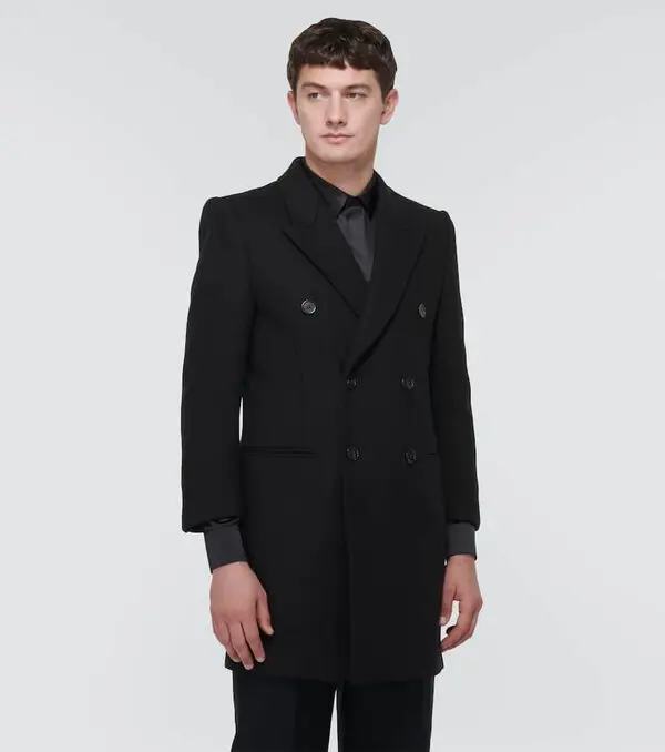 Saint Laurent Wool Coat
