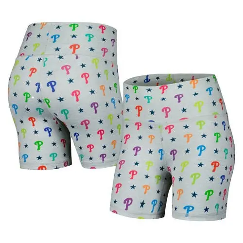 Terez Philadelphia Phillies Tlc Rainbow Shorts