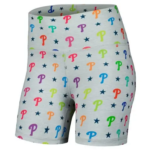 Terez Philadelphia Phillies Tlc Rainbow Shorts