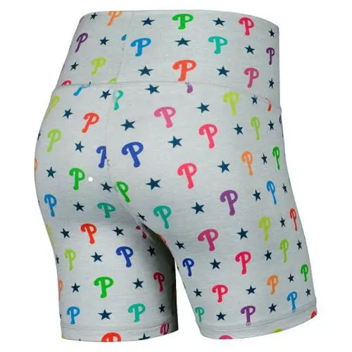 Terez Philadelphia Phillies Tlc Rainbow Shorts