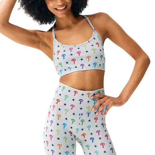 Terez Philadelphia Phillies Tlc Rainbow Shorts